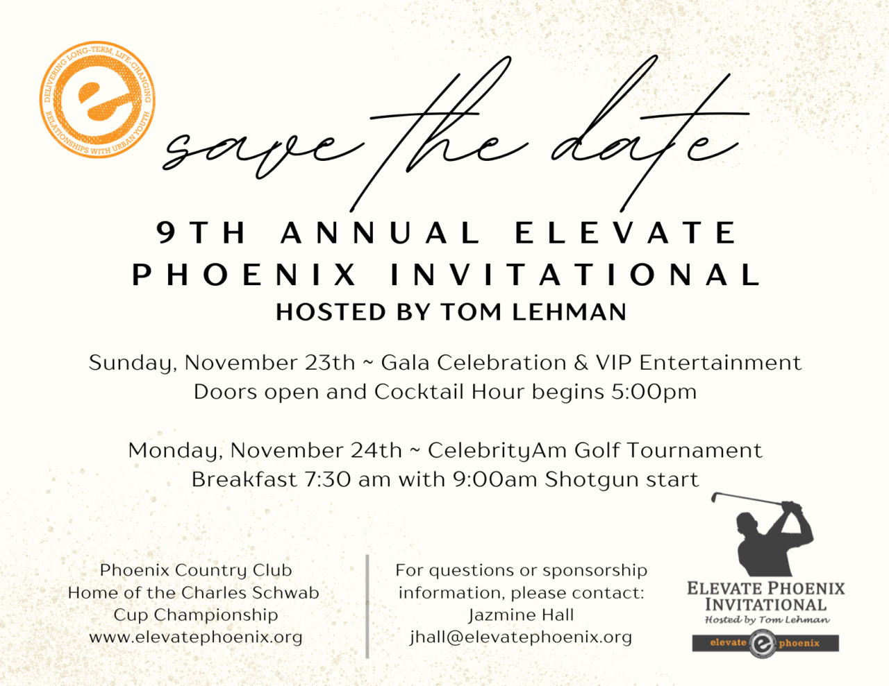 Elevate Phoenix Invitational Gala & Golf